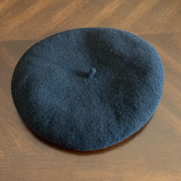 Accessories | Authentic Basque French Beret Hat Black Top | Poshmark